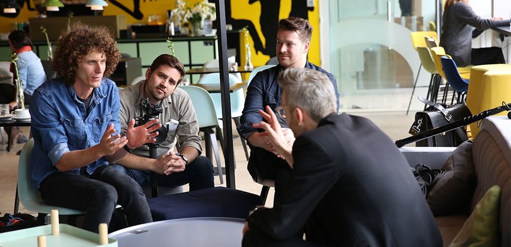 Eye For Film: Andrew Morgan with Michael Ross and Jonas Eder-Hansen