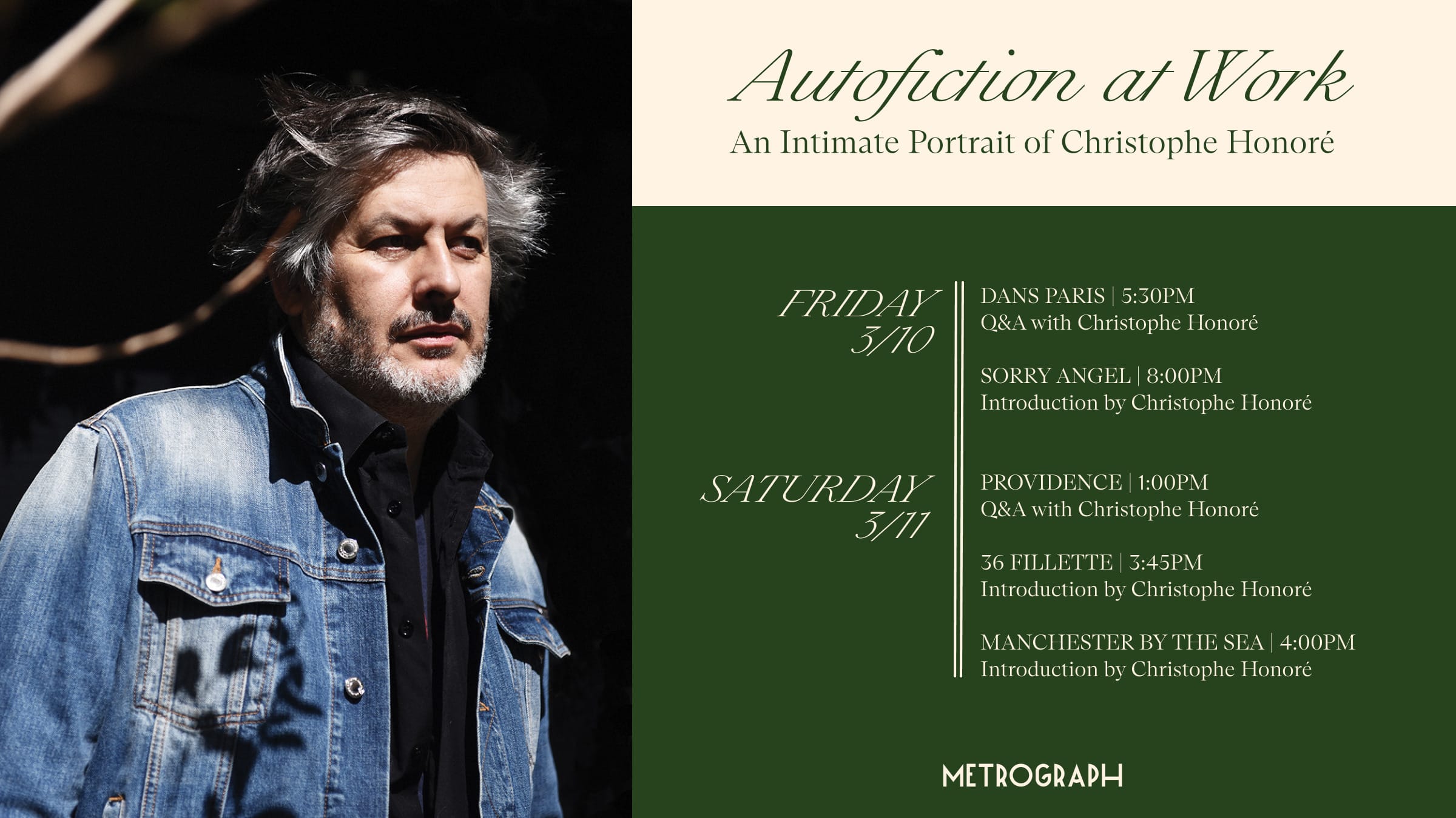 Eye For Film: Autofiction at Work: An Intimate Portrait of Christophe ...