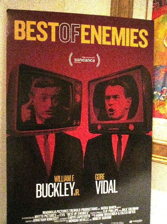 Eye For Film: Best Of Enemies poster at Le Cirque