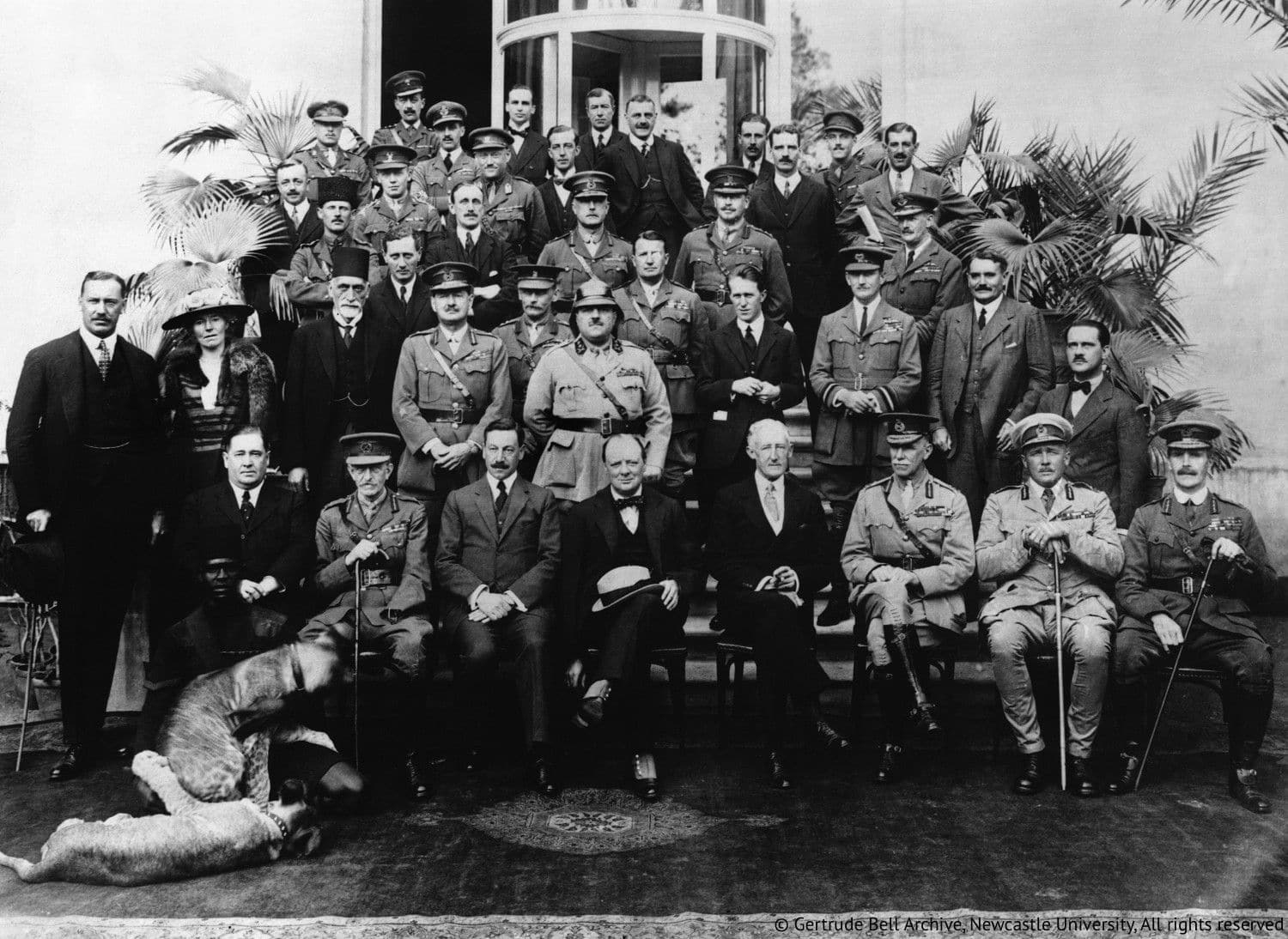 Eye For Film: Gertrude Bell at the 1921 Cairo Conference