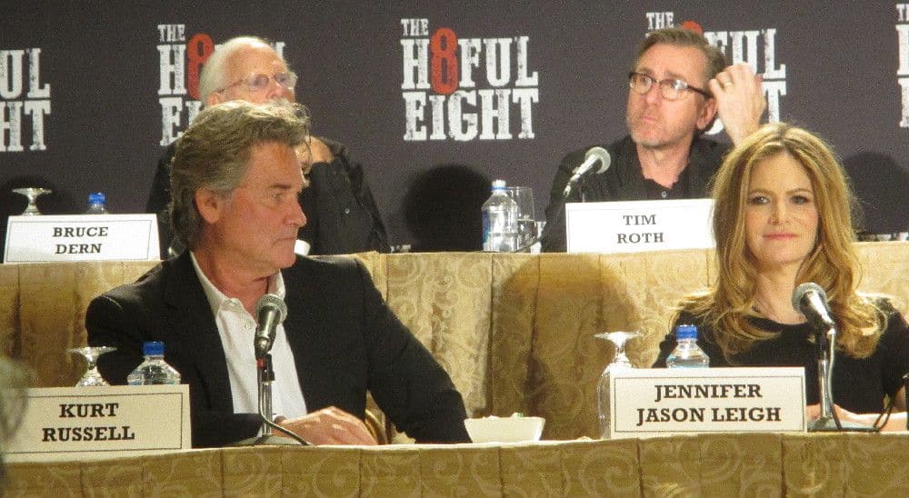 Eye For Film: Kurt Russell, Bruce Dern, Tim Roth and Jennifer Jason Leigh